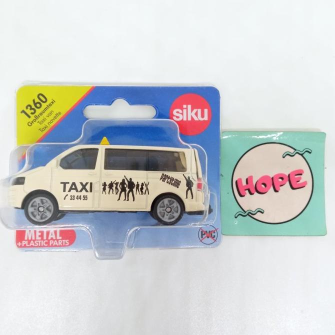 SIKU Diecast Car Elbow 1360 Taxi Van Partytime Original | Shopee Philippines