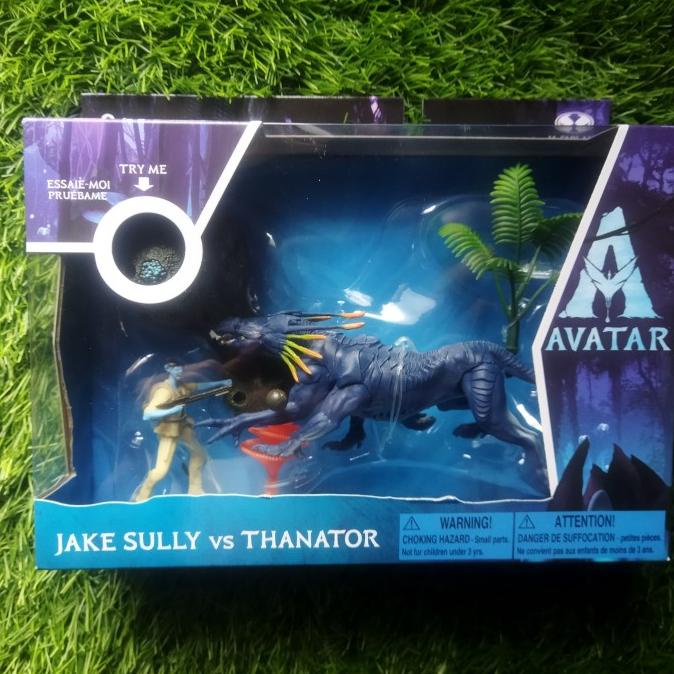 Mcfarlane avatar jake sully vs thanator | Shopee Philippines