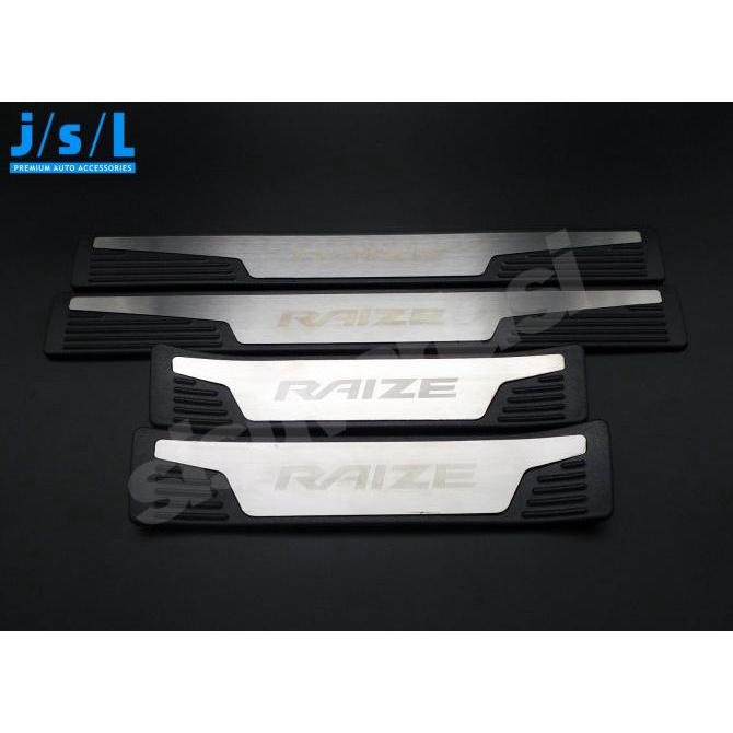 Toyota Raize Side Scuff Side Sill Plate Model Activo JSL | Shopee ...