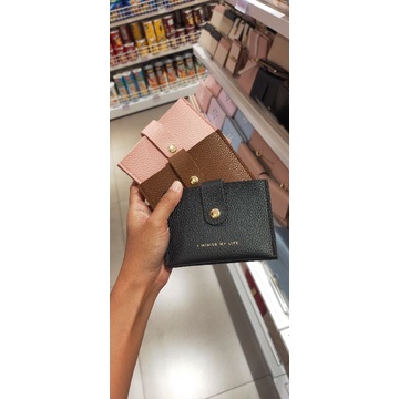 Miniso CARD WALLET ( ORANGE SKIN MATERIAL) | Shopee Philippines