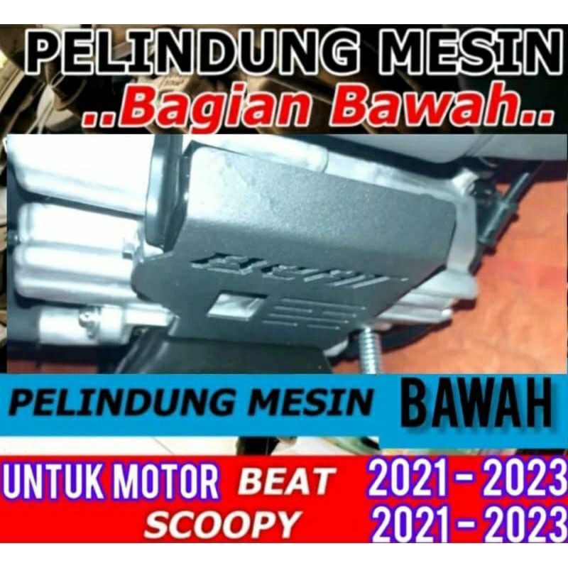 MESIN Cover The Engine Cover Under matic beat Tojiro In 2021-2023 pnp ...