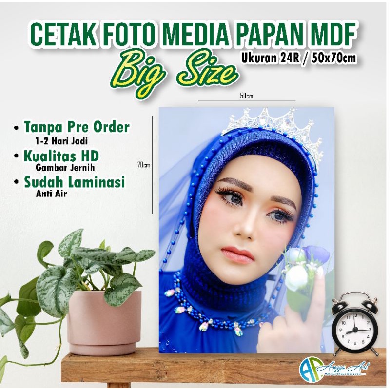 Large PHOTO PRINTING + MDF FRAME 24R/50x70cm (HD QUALITY) | Shopee Philippines