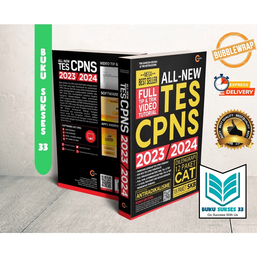 Cpns Book Prices All New CPNS Test 2023-2024 And 2022-2023 08Q | Shopee ...