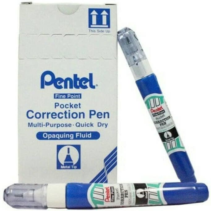Typex Pentel Pen (metal tip) | Shopee Philippines