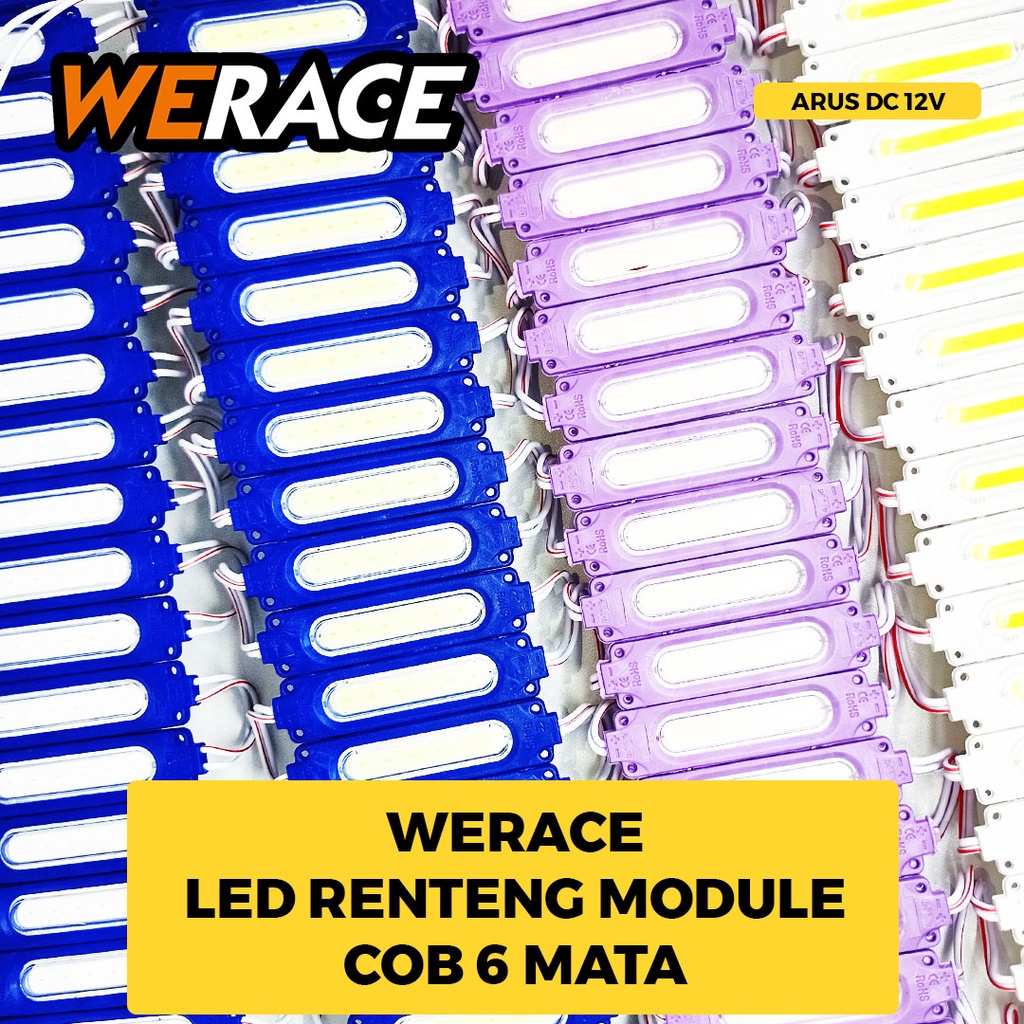 MATA [WERACE] Led MODULE COB 6 Eyes 12 VOLT WATERPROOF Unit Price PER ...