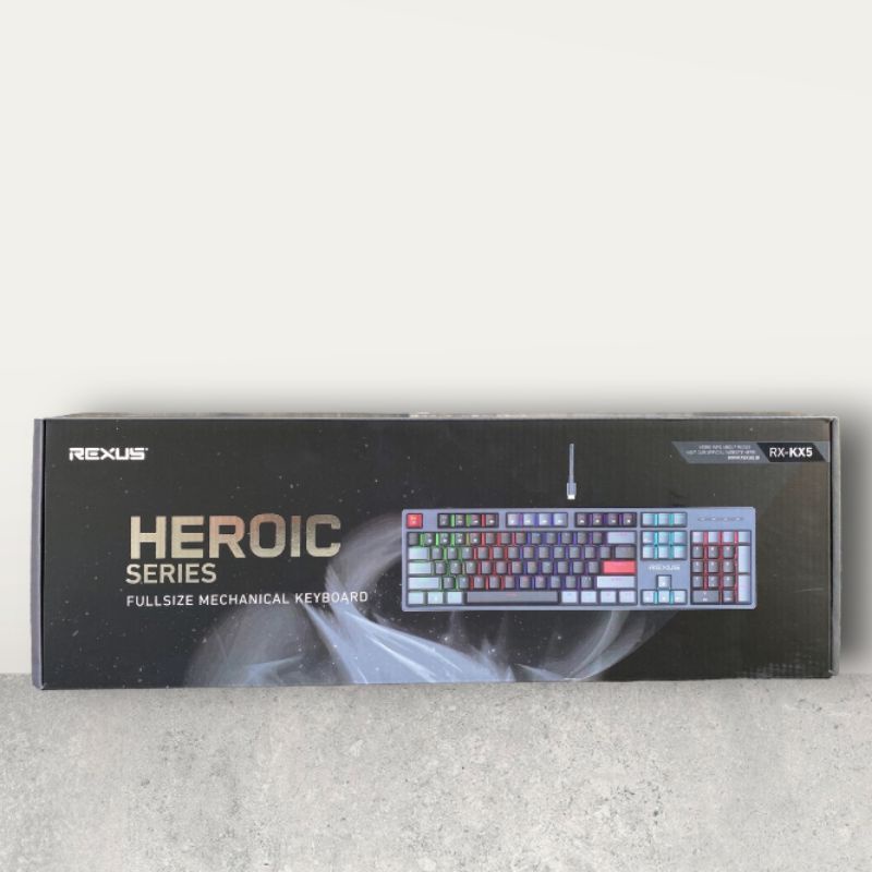 Rexus Heroic KX5. Mechanical Gaming Keyboard | Shopee Philippines