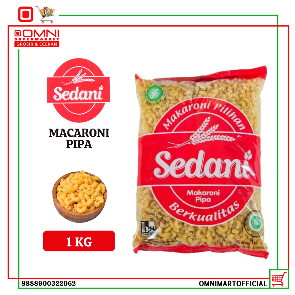 La Fonte Sedani Macaroni Pipe 1kg | Shopee Philippines