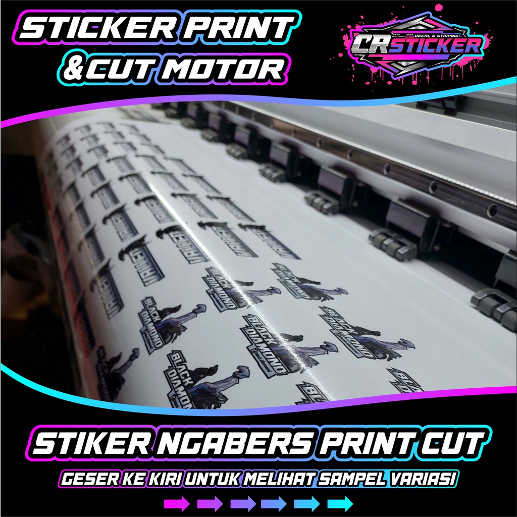 Custom STICKER NGABERS PRINT & CUT VECTOR STICKER SUNMORI STICKERS ...