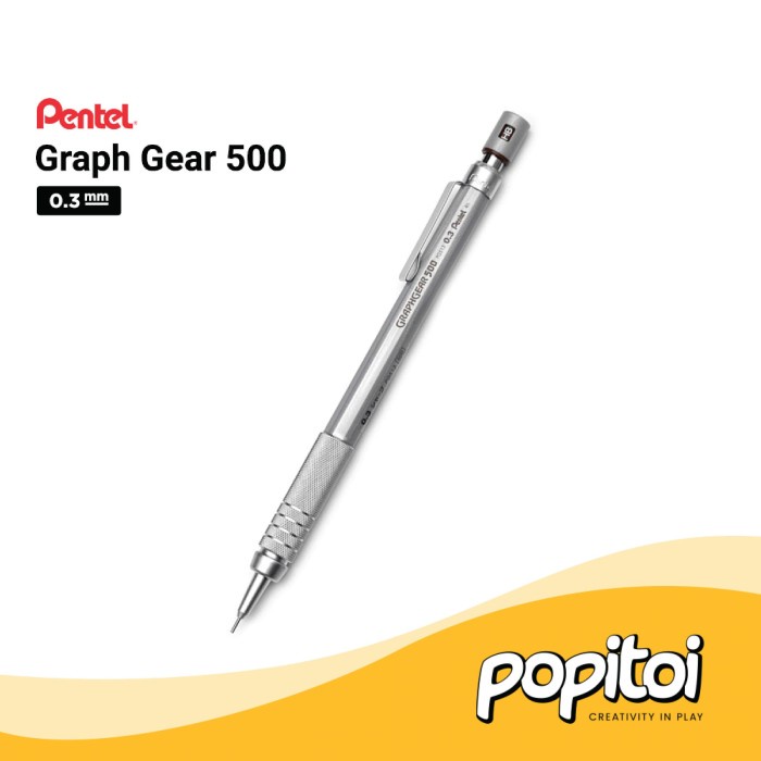 Pentel Graph Gear 500 Mechanical Pencil 0.5Mm 0.5Mm Graphgear | Shopee ...