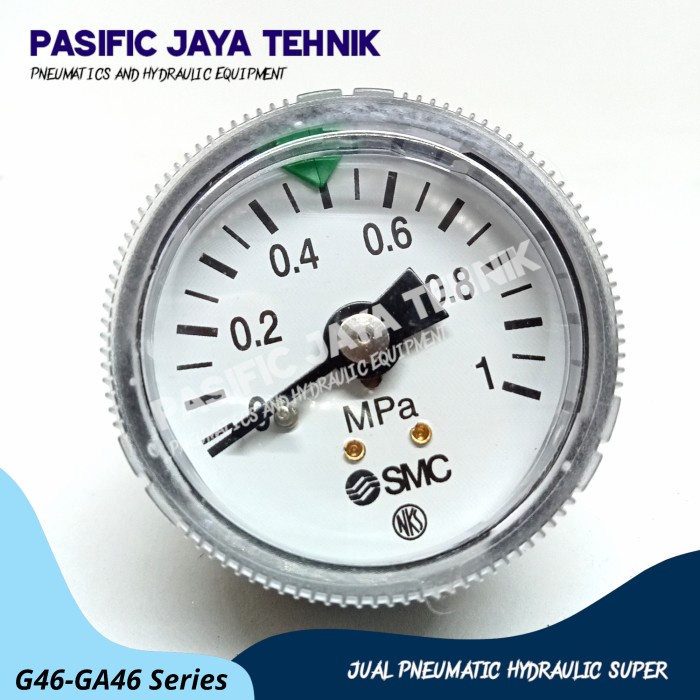 Pressure Gauge Smc G46-10-01 For General Purpose | Shopee Philippines