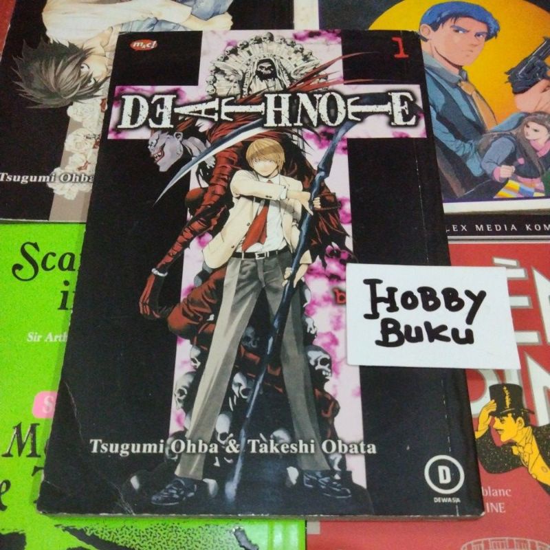 Comic Death Note Sherlock Holmes Asene Lupine Wisely | Shopee Philippines