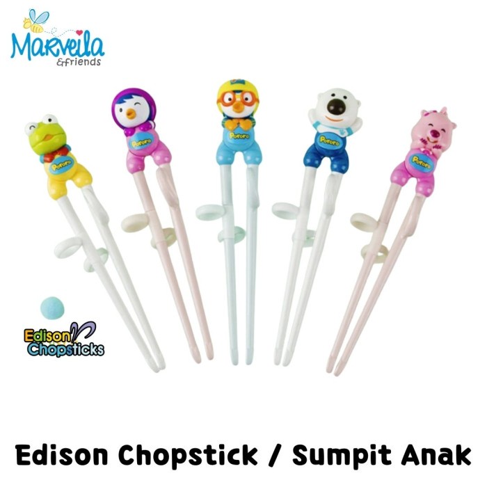 EDISON CHOPSTICK ORIGINAL KOREA / CHILDREN'S CHOPSTICKS LEARNING TO EAT ...