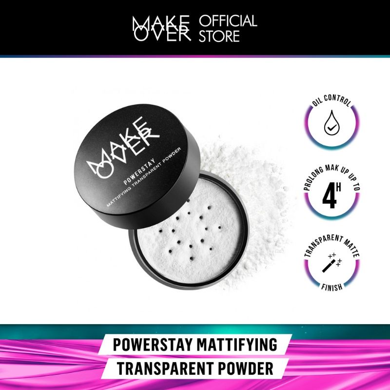 Make Over Powerstay Mattifying Transparent Powder 11g | Shopee Philippines