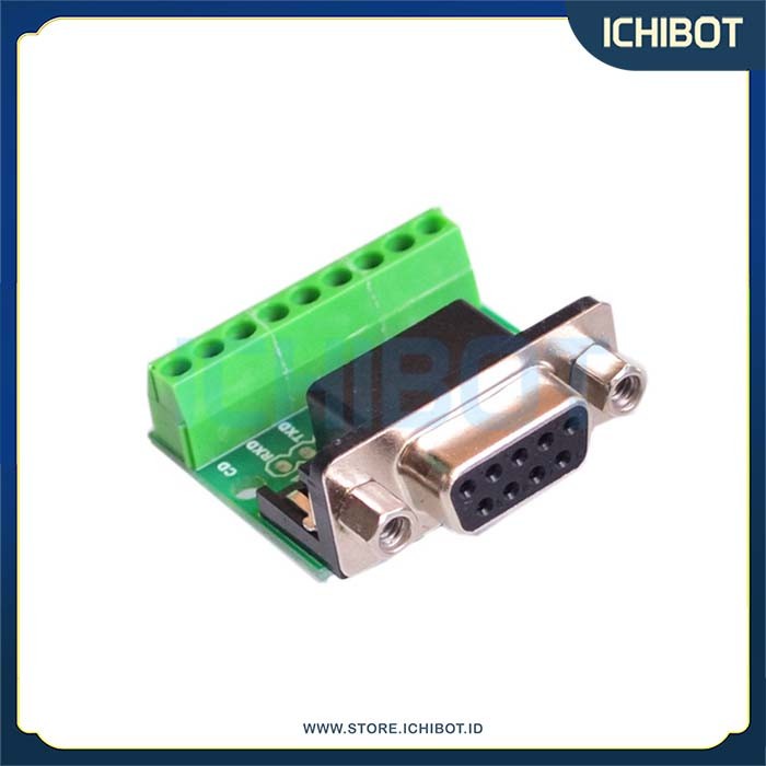 Db9 Female Head Adapter Screw Terminal 9 Pin 9P RS232 RS485 Converter | Shopee Philippines