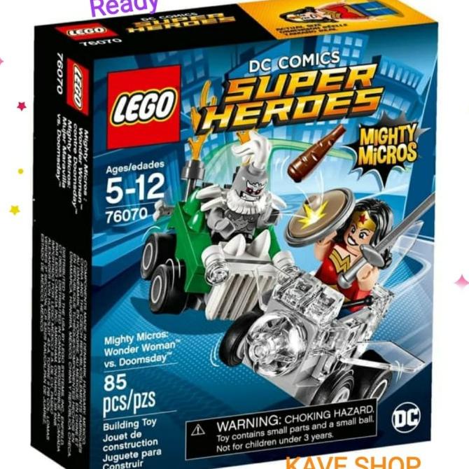 Lego 76070 Super Heroes : Wonder Woman vs Doomsday | Shopee Philippines