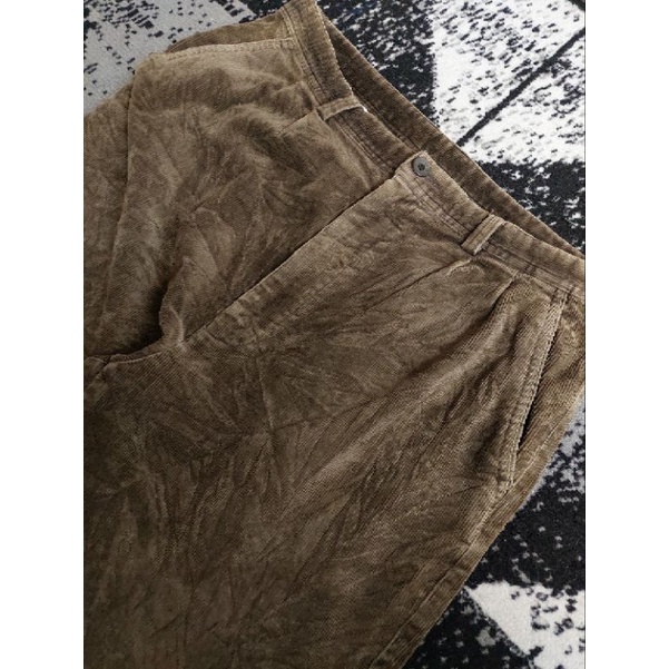 Pintos BRAND CORDUROY DARK GREEN Pants | Shopee Philippines
