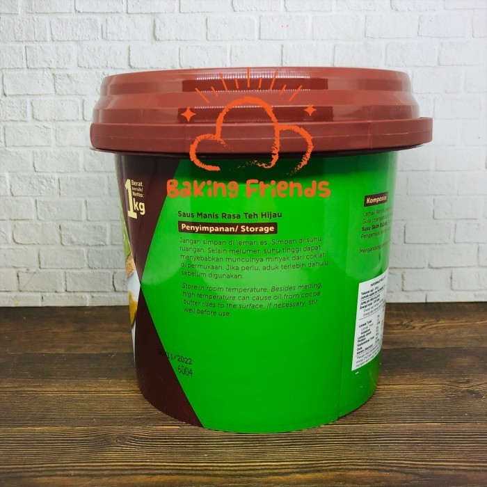 Goldenfill Green Tea Crunchy 1Kg/Selai Matcha Crunchy 1Kg | Shopee ...