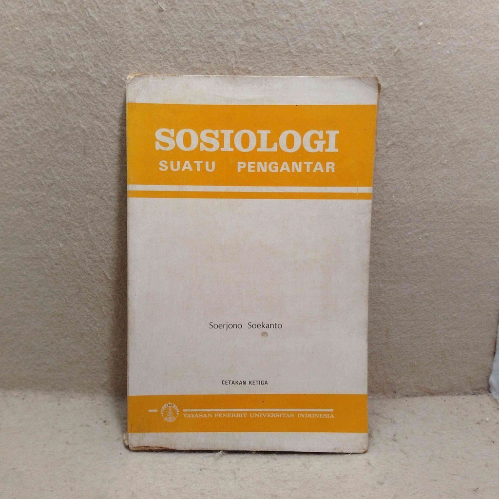 Introduction To Sociology Book - Soerjono Sekanto | Shopee Philippines