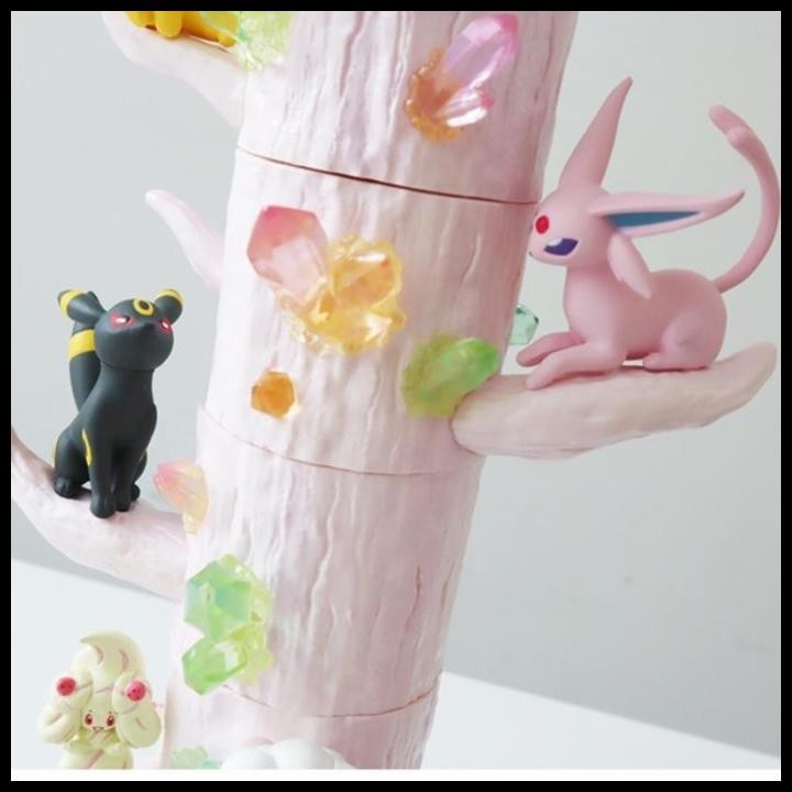 Pokemon FOREST 6 CASE STACKABLE TREE FIGURE SET OF 6 FIGURES POKEMON ...