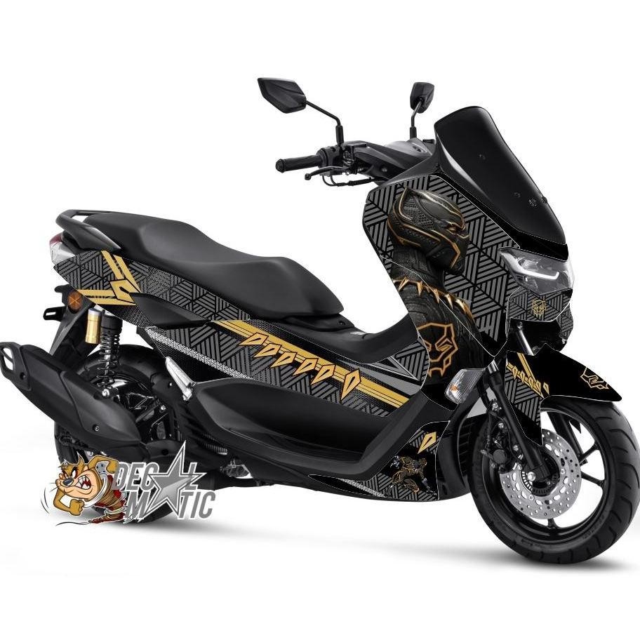 Decal Full body Motorcycle Yamaha New Nmax 2020 2021 2022 2023 Black ...