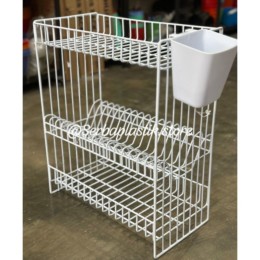 Wire Dish Rack/Table Dish Rack/Hanging Dish Rack Stacking 3 Med Sun ...