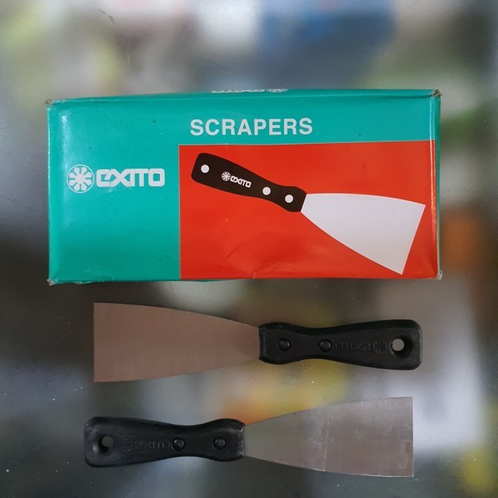 2" EXITO Plastic Handle Iron Plaster Scrap 2 Inch Iron Kape | Shopee ...