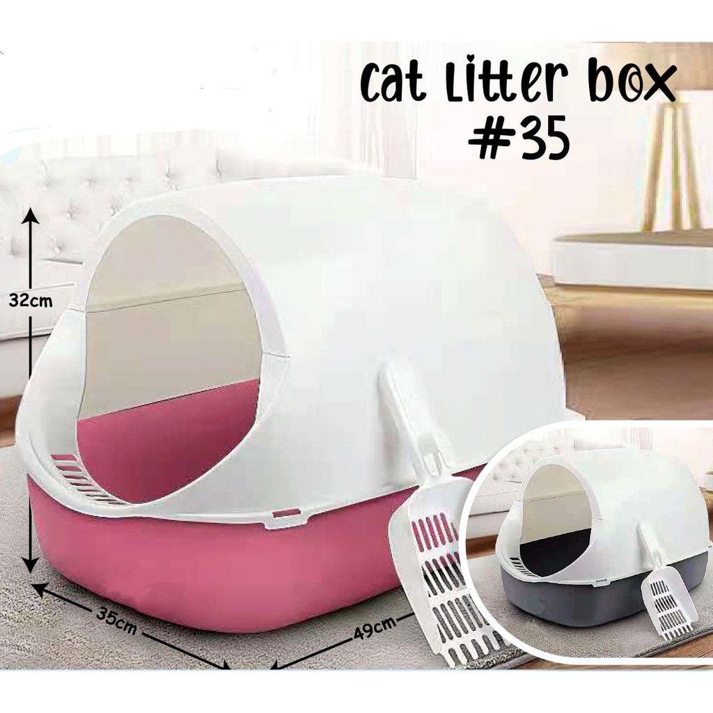 Cat Litter Box Clb35/Cat Sand Box Clb35 | Shopee Philippines