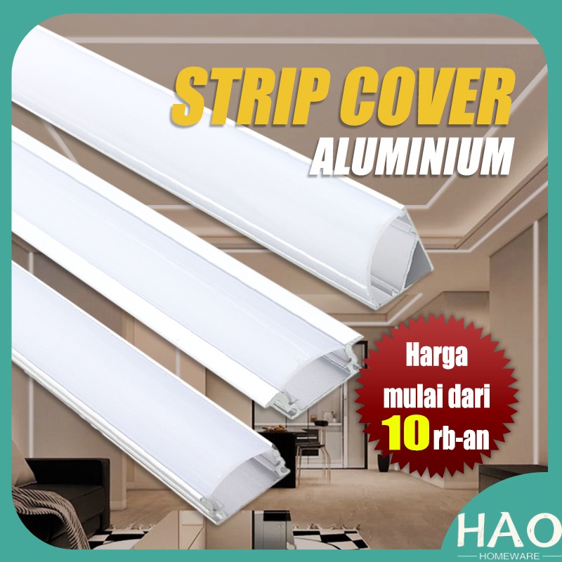 Aluminum Lamp Cover Led Strip Hood 1m/100cm Tapeguard Led Light trough ...