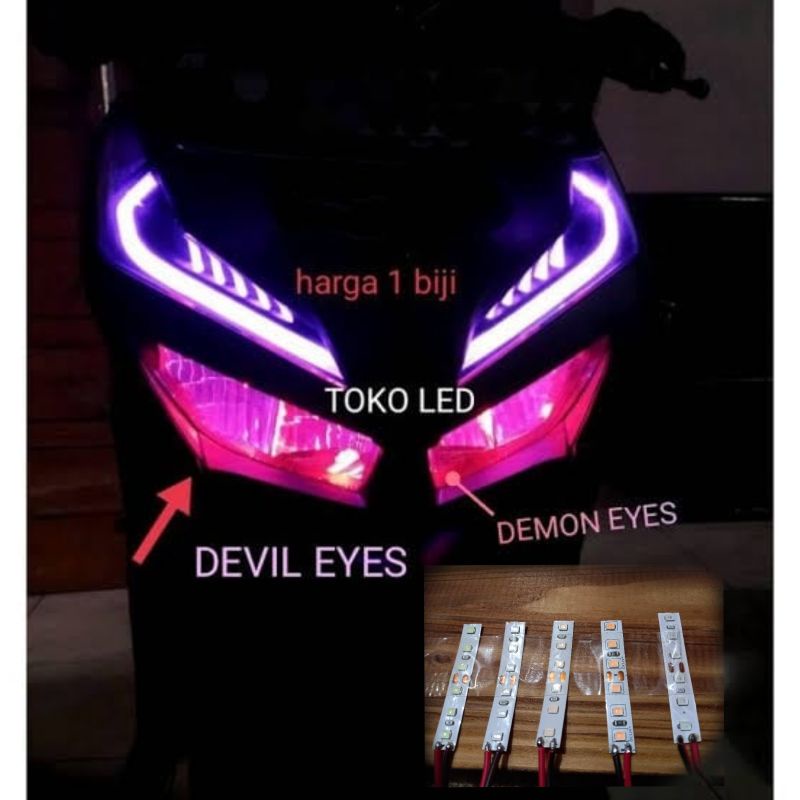 Demon Eyes Devil Eye LED Lights 3 POINTS 6 points 9 points 12 points ...