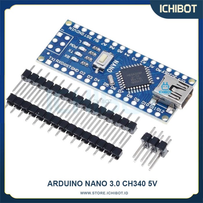 Nano Atmega328P CH340G 5V CH340 Atmega 328P Mini USBV3 - | Shopee ...