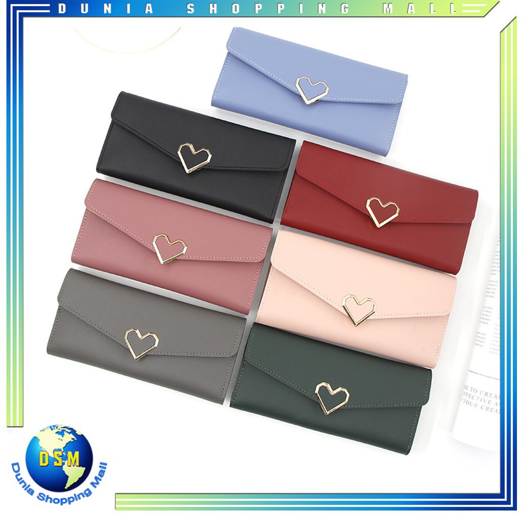 WOMEN'S LONG FOLDING WALLET DWP-004 | Shopee Philippines