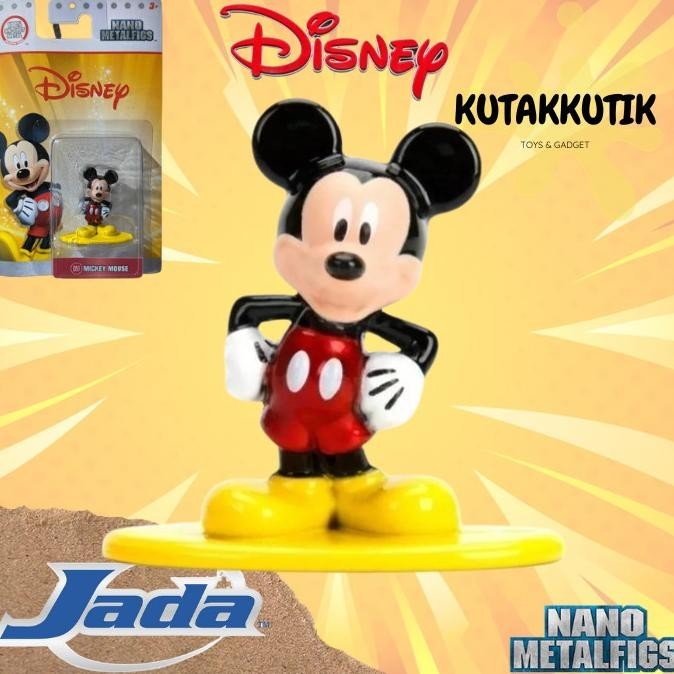Children's Toy Action Figure Jada Nano MetalFigs Disney Mickey Mouse ...