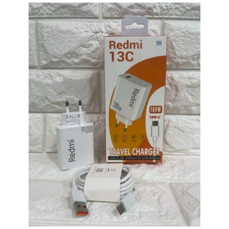 Charger redmi 13C For Type C 180W Casan redmi 13C Usb C 180W | Shopee ...