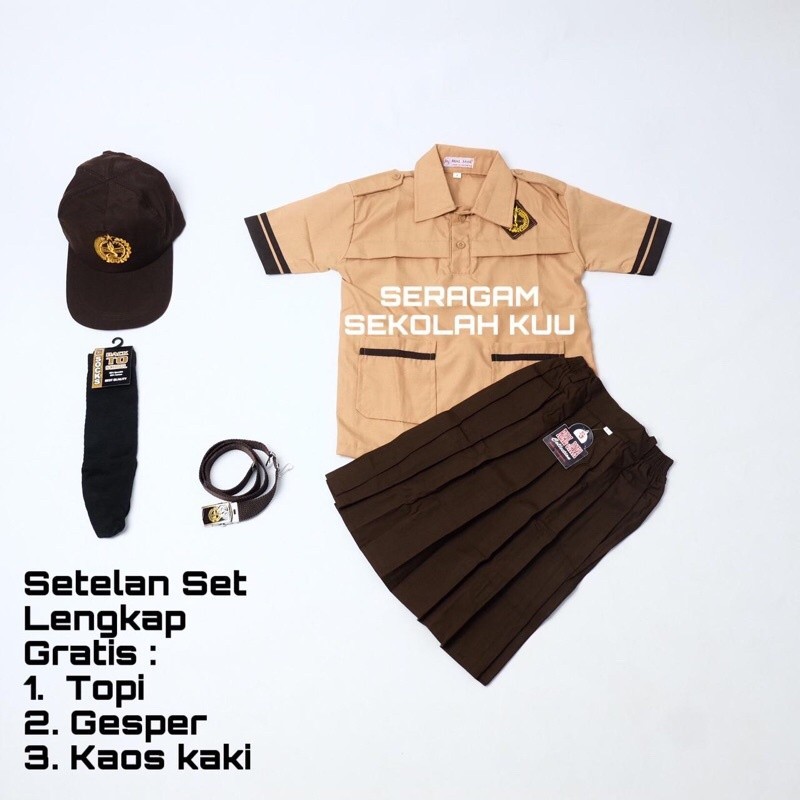 PUTIH MERAH School Uniforms for Elementary School Middle School Boys ...