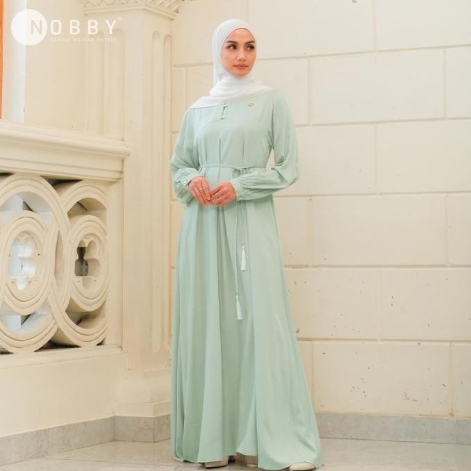 Nobby - Rahara Dress 1 Women's Gamis Collection Ramadhan 2024 | Shopee ...