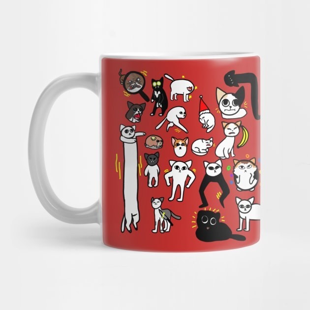 Cursed Cat Meme Coffee Mug Cursed Cat Memes Coffee Mug | Shopee Philippines