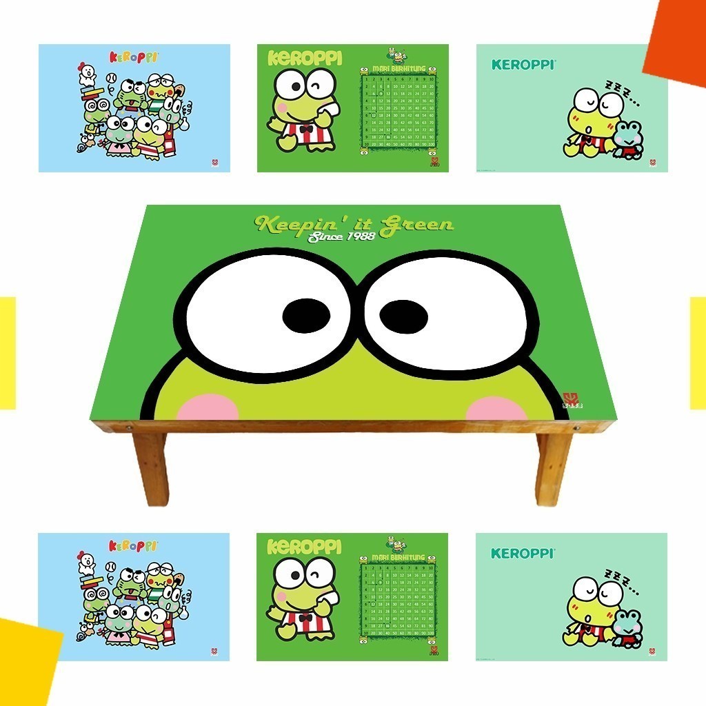 Keroppi Character Folding Children's Study Table | Shopee Philippines