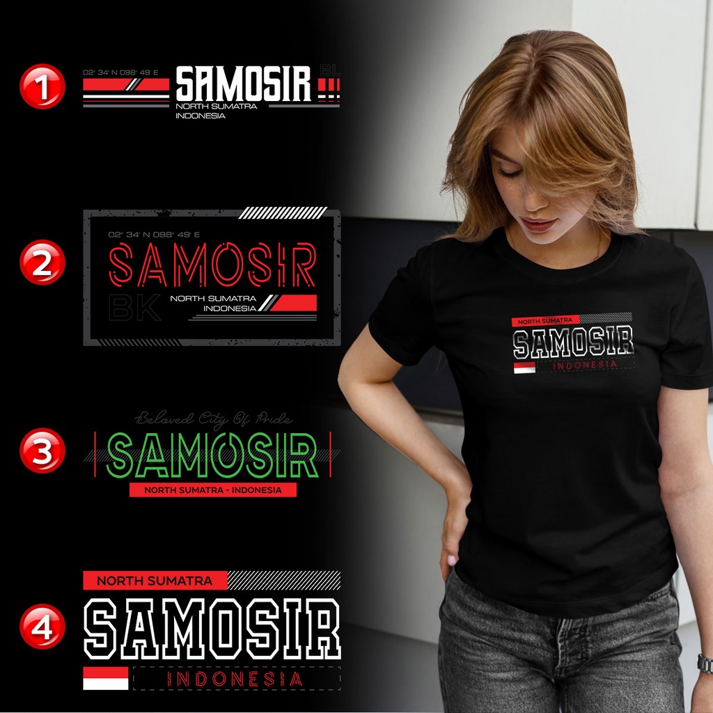 Samosir Premium Distro T-Shirt - 4 SAMOSIR DESIGN CHOICES - XPRR1 ...
