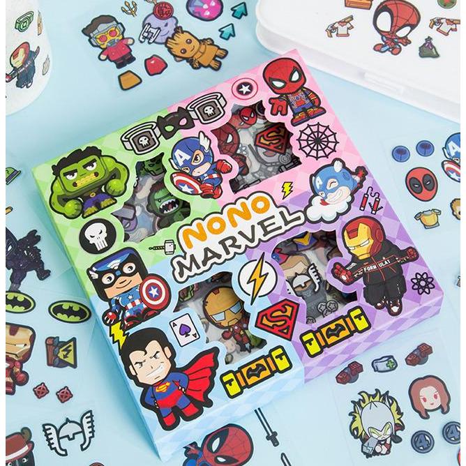 Viral stickers nono Marvel nono doremon nono sanrio stickers | Shopee ...