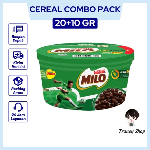 Milo Cereal Combo Pack 20+12 32 gr | Shopee Philippines
