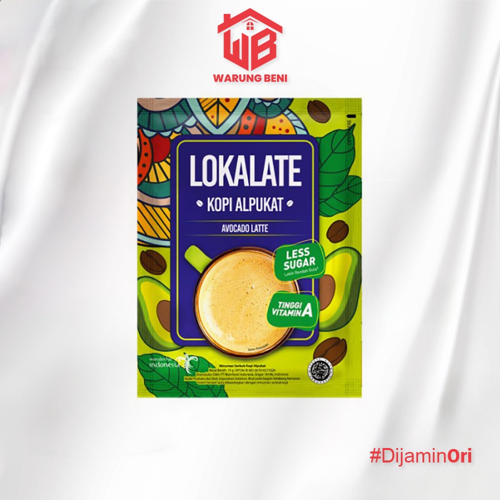 Lokalate Coffee Avocado Latte - High Vitamin A & Lower Sugar (10 ...