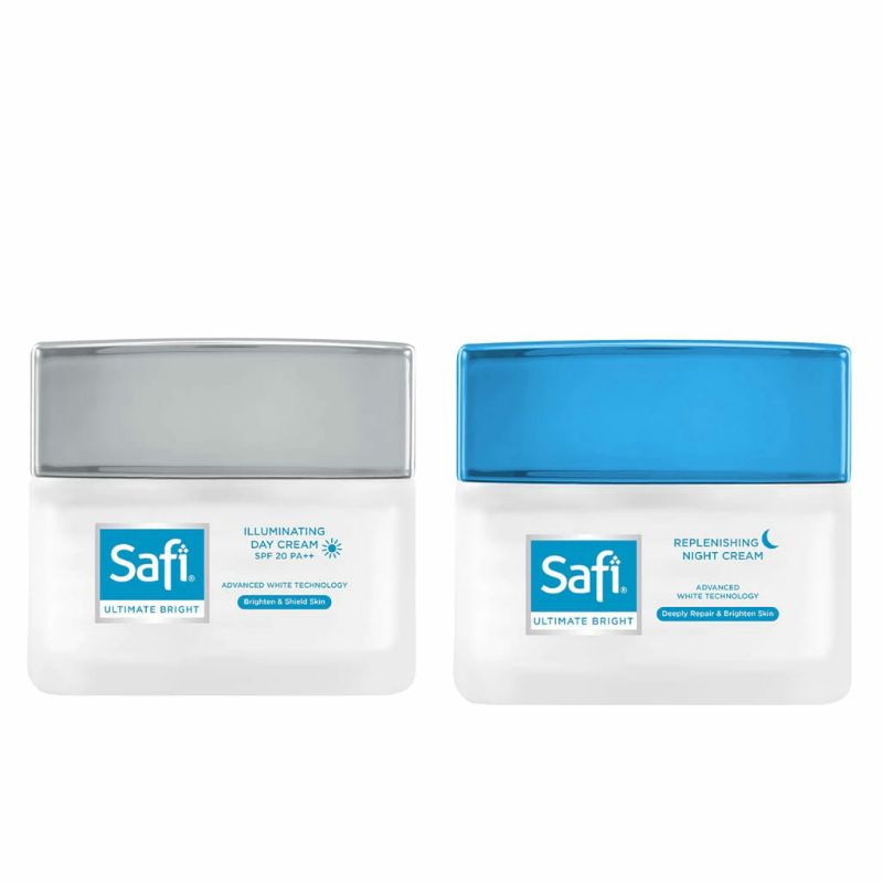 Safi ULTIMATE BRIGHT DAY & NIGHT CREAM 45GR ~ ORIGINAL 100% | Shopee Philippines