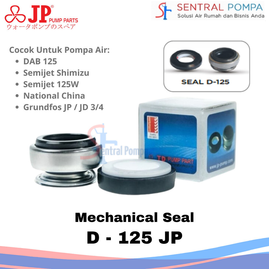 Seal D 125 JP Mechanical Seal / Shaft Seal D125 DAB Grundfos Shimizu ...