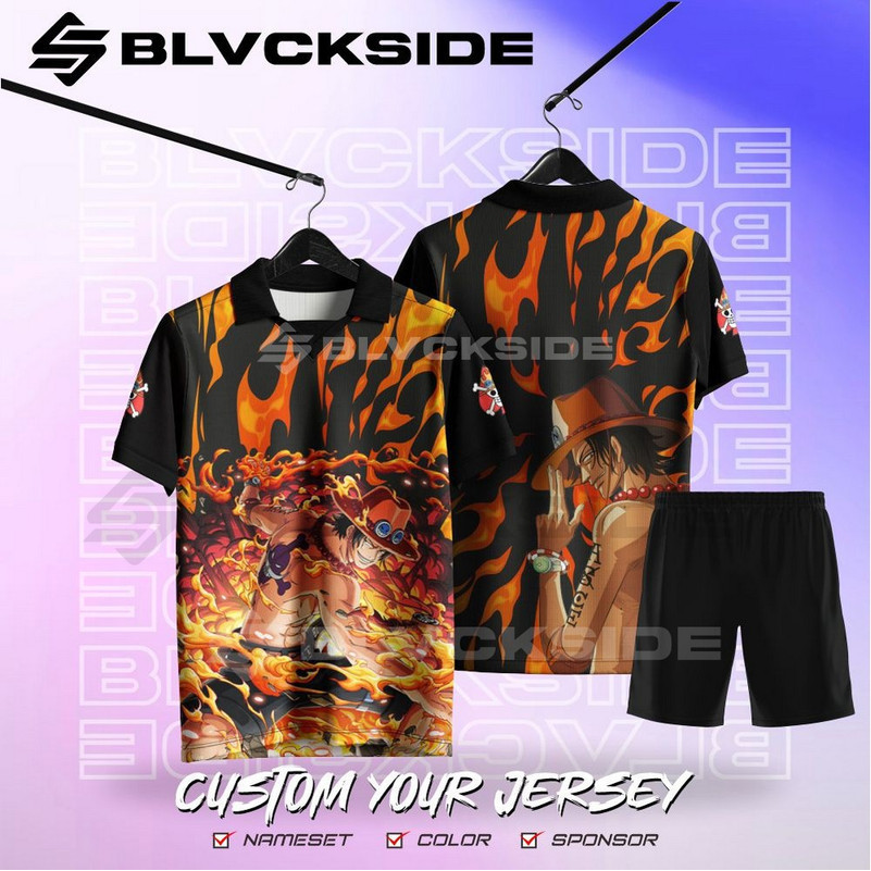 ONE PIECES futsal unit class Jersey retro vintage collar blank football ...