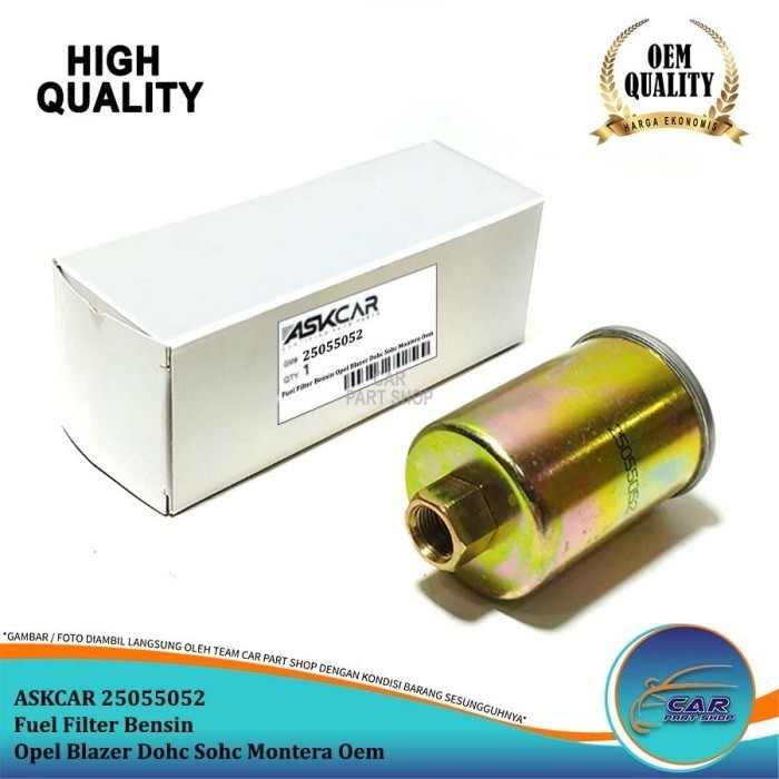 Fuel Filter Gasoline Opel Blazer Dohc Sohc Montera Oem 25055052 ...