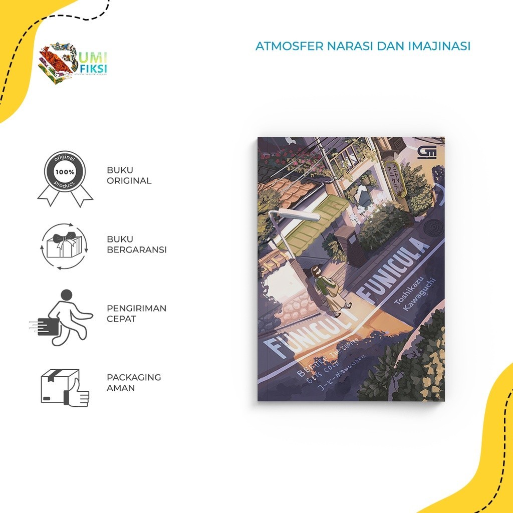 Novel Book - Funiculi Funicula (Before The Coffee Gets Cold ...