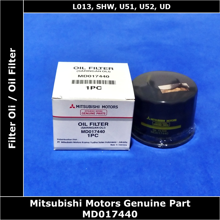 Mitsubishi Maven 1.5 MPi Oil Filter 1500 cc 2005 - 2009 Original ...