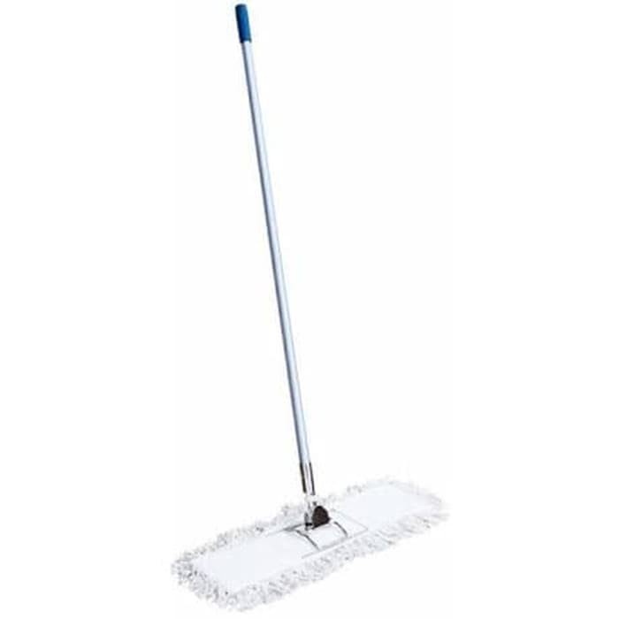 KATUN PUTIH Lobby Duster Mop Complete Nylon Cotton Wick White 50CM ...