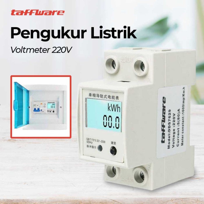 Electricity Measuring Device Saves Watt Volt kWh Meter LCD | Shopee ...