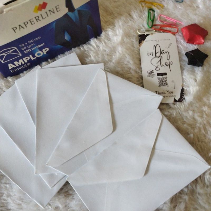 PUTIH Short/long White Envelope | Inday SHOP | Shopee Philippines